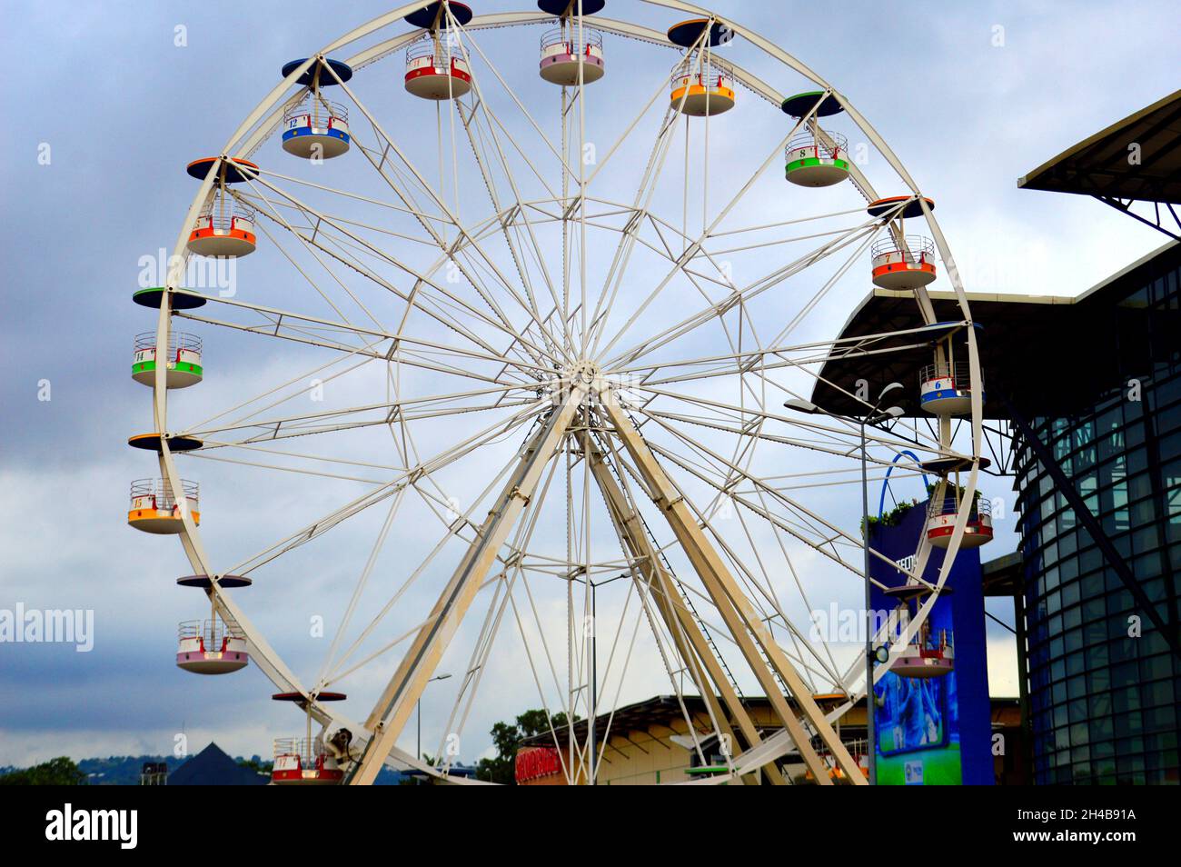 Ferry's wheel at the park Stock Photo - Alamy