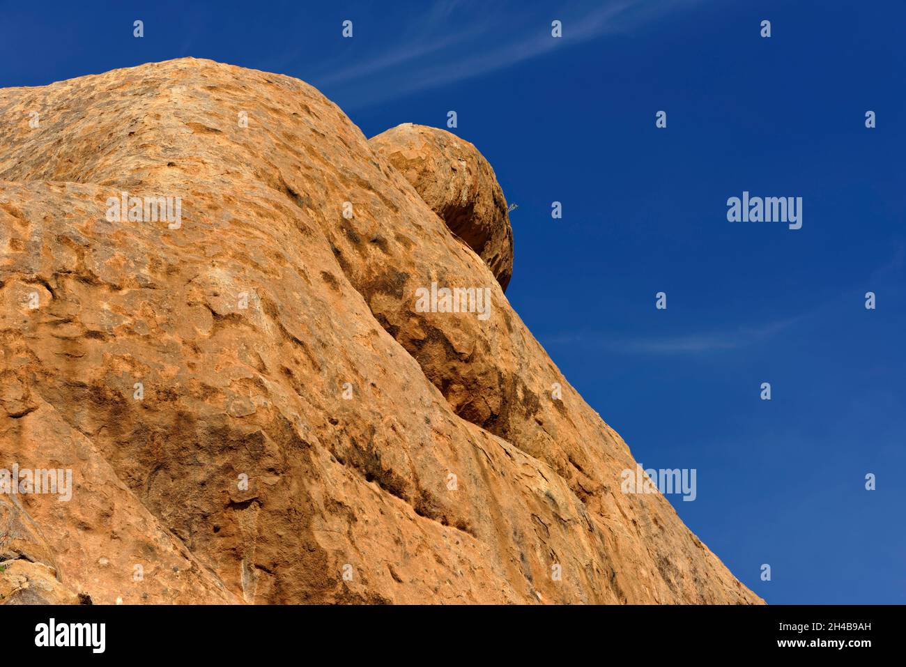 Farm Omandumba (guest farm): Granite rock in the Erongo Mountains, near ...