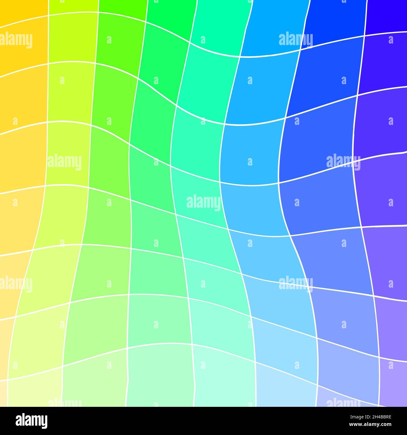 Color palette mosaic grid illustration with light shades Stock Photo ...