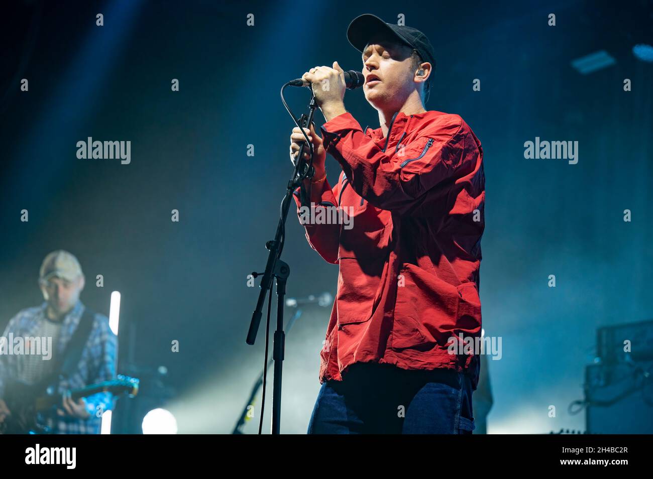 Manchester, UK. 1st November 2021. Tommy O'Dell, Matt Mason, and Johnny ...