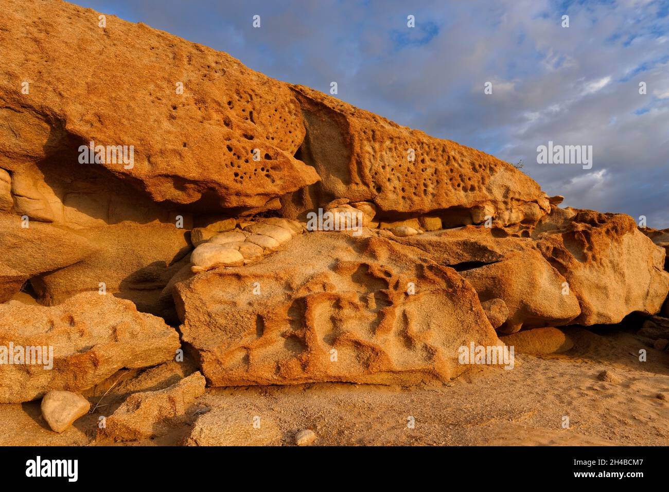 Farm Wüstenquell (Wuestenquell Guest Farm): Eroded and weathered ...