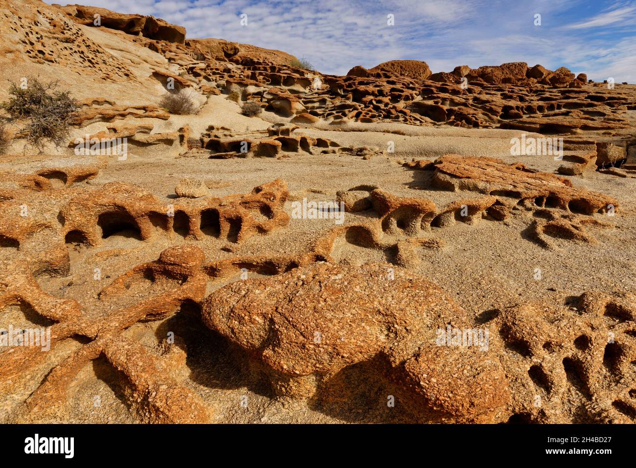 Farm Wüstenquell (Wuestenquell Guest Farm): Eroded and weathered ...