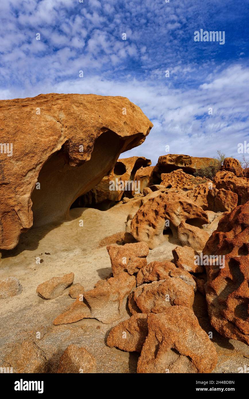 Farm Wüstenquell (Wuestenquell Guest Farm): Eroded and weathered ...