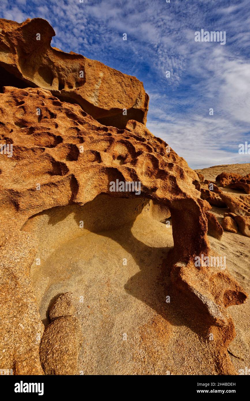 Farm Wüstenquell (Wuestenquell Guest Farm): Eroded and weathered ...