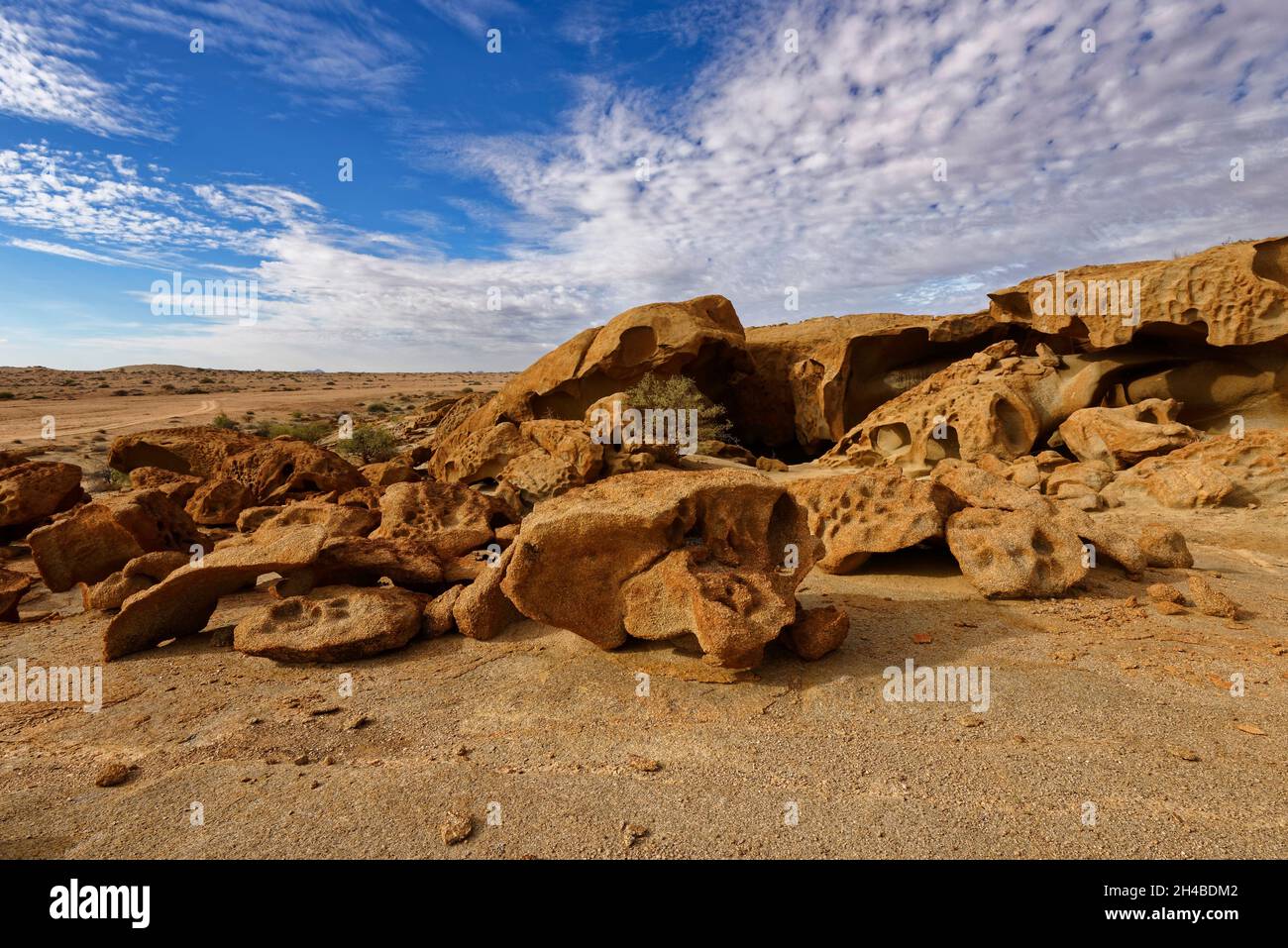 Farm Wüstenquell (Wuestenquell Guest Farm): Eroded and weathered ...