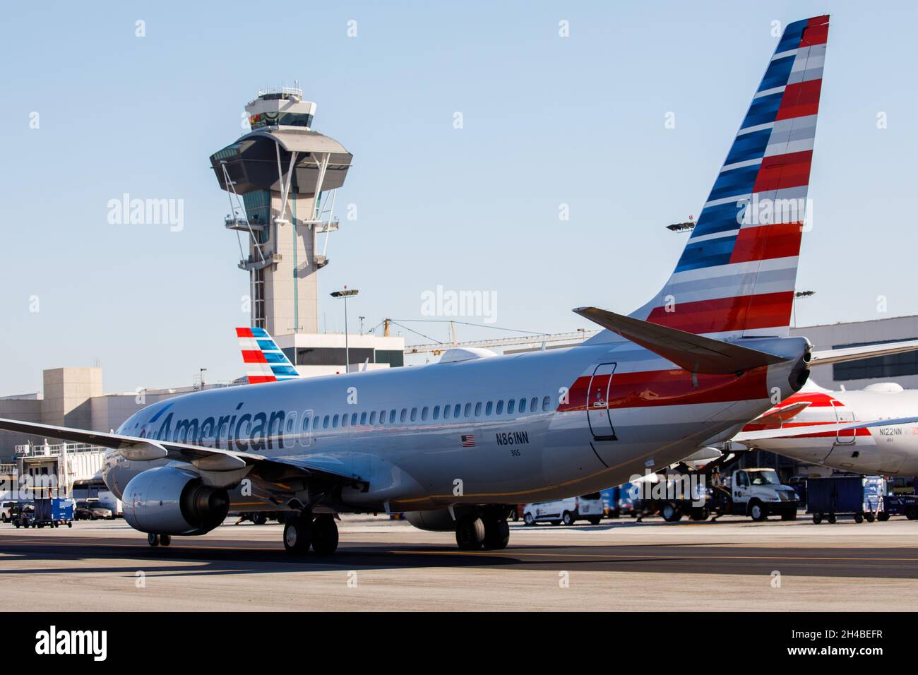 Los Angeles, California, USA. 29th Mar, 2019. An American Airlines ...