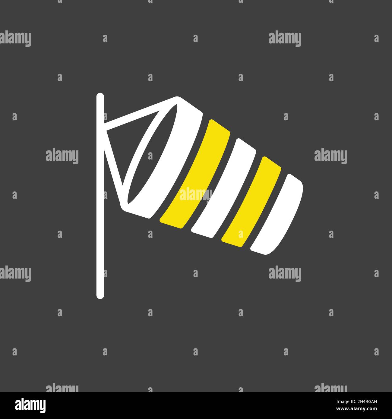 Aviation windsocks Stock Vector Images - Alamy