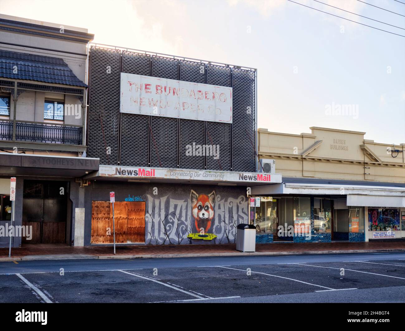 Former News Mail Newspaper building on Targo Street Bundaberg ...