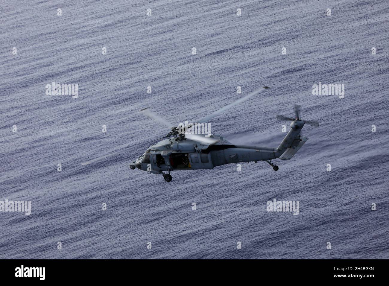 PHILIPPINE SEA (Oct. 29, 2021) – An MH-60S Sea Hawk helicopter ...