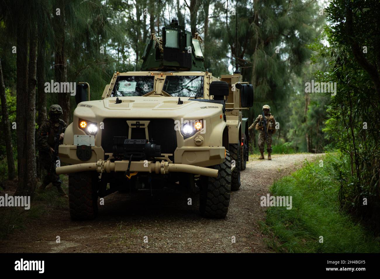 U.S. Marines with Combat Logistics Battalion 4, Combat Logistics ...