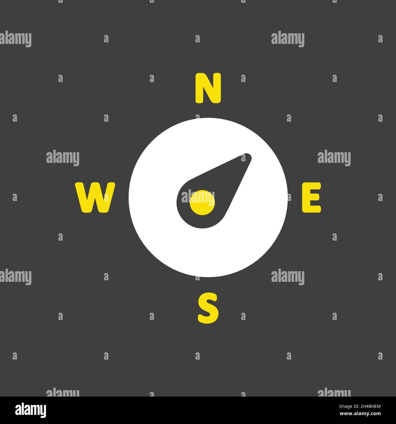 The northeast wind Stock Vector Images - Alamy