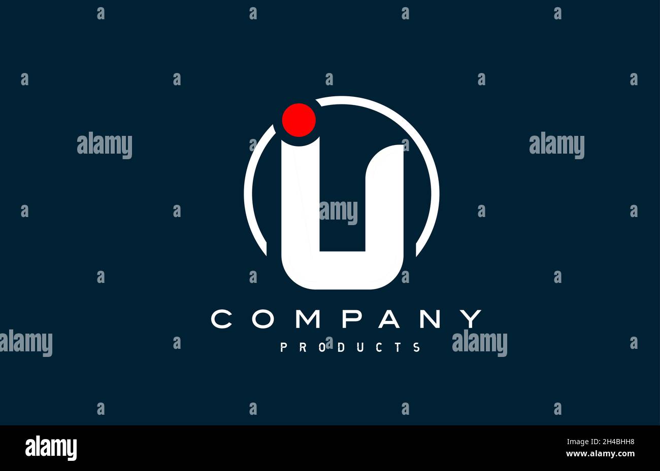 U alphabet letter logo icon. Creative design for business and company ...
