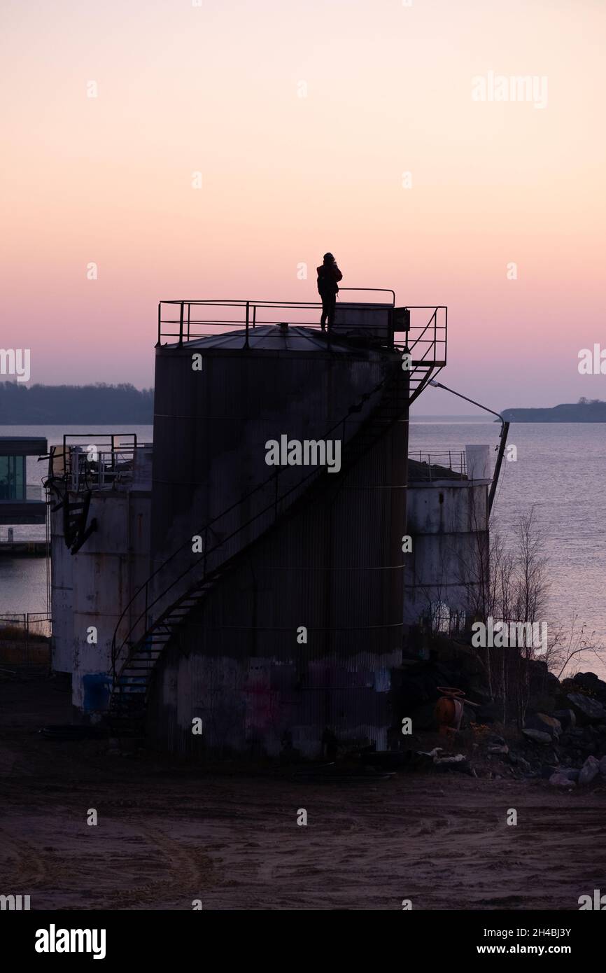 Petrochemical storage tank hi-res stock photography and images - Alamy