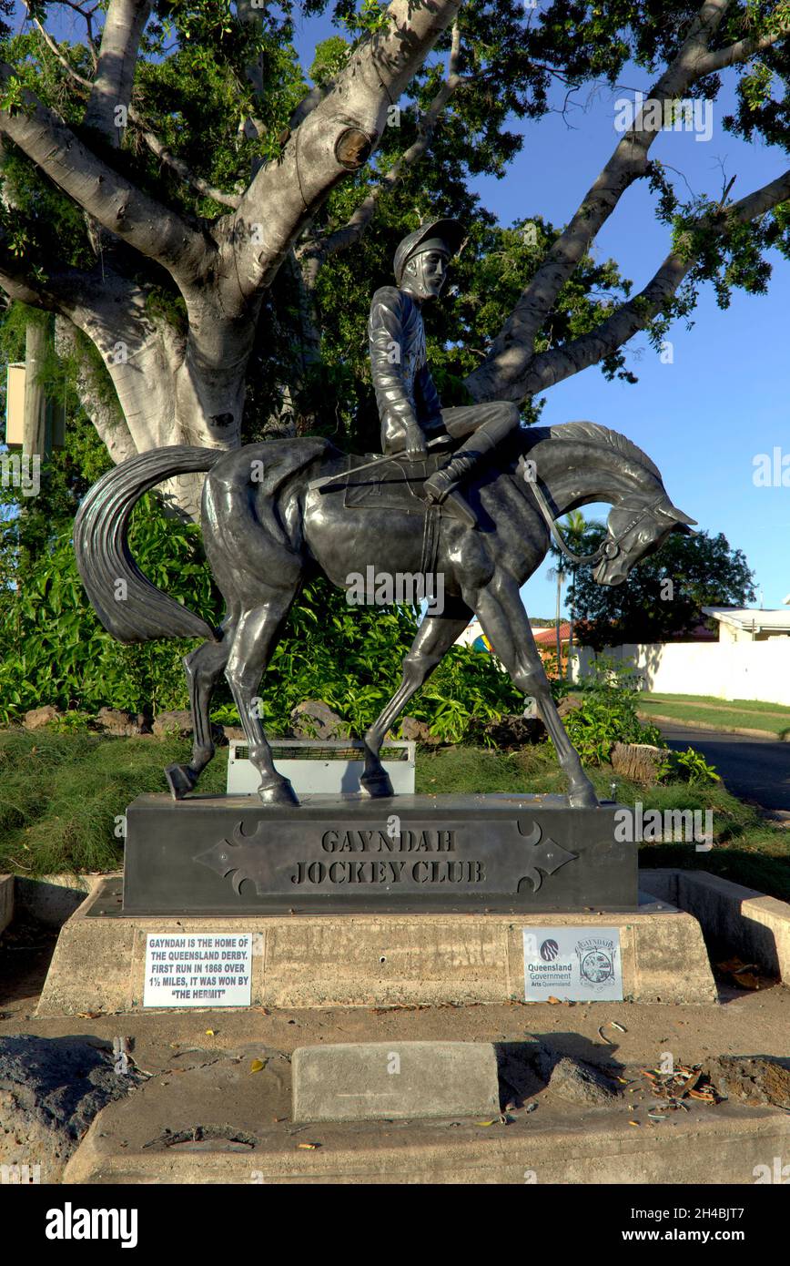 Gayndah Jockey Club memorial Gayndah, North Burnett Region, Queensland ...