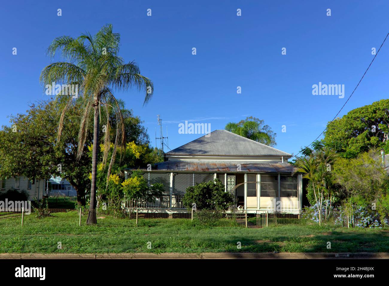 Residential house forming part of the streetscape on Meson Street ...