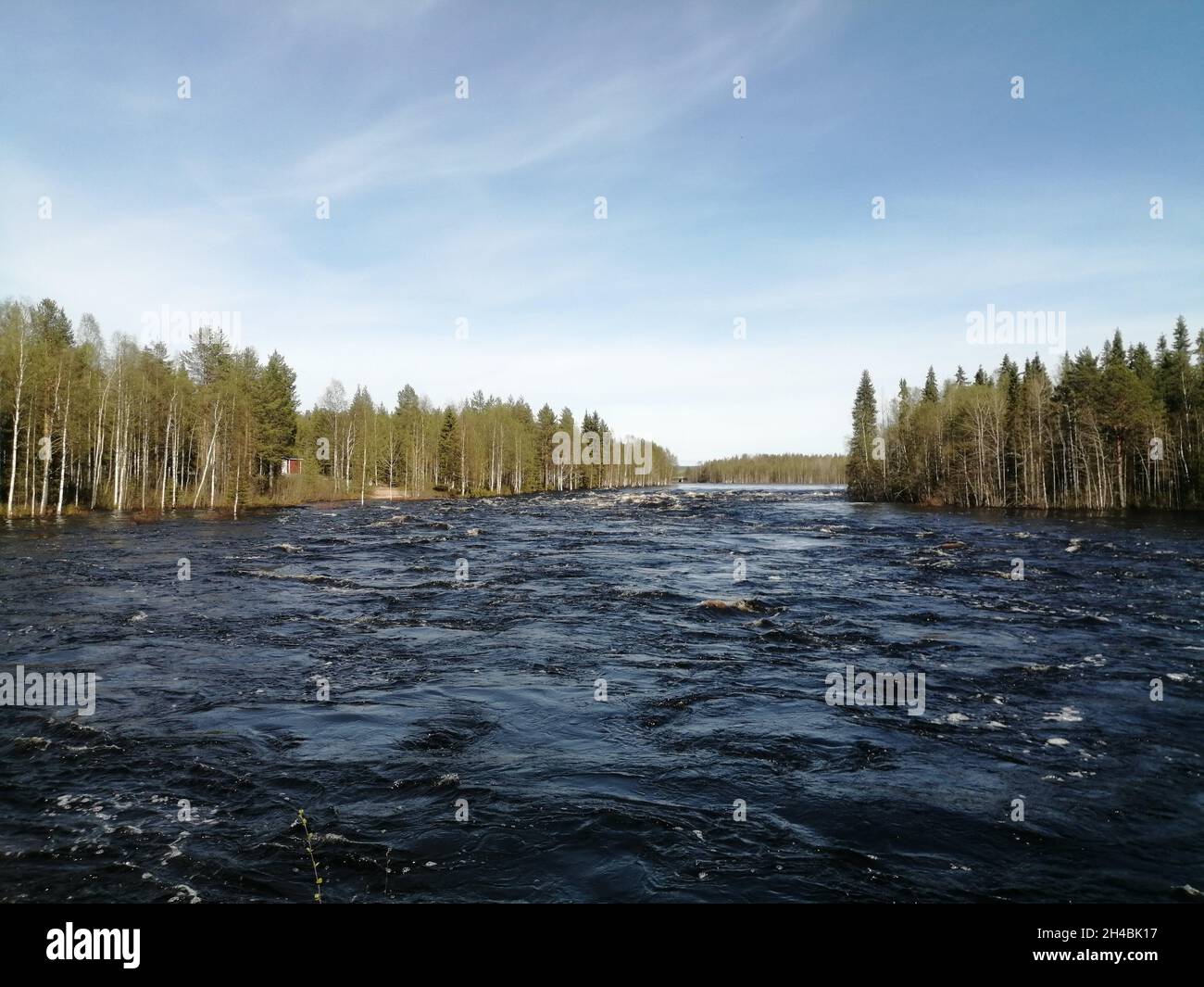 Steady water looking like glass and mirror. Water is the meaning of ...