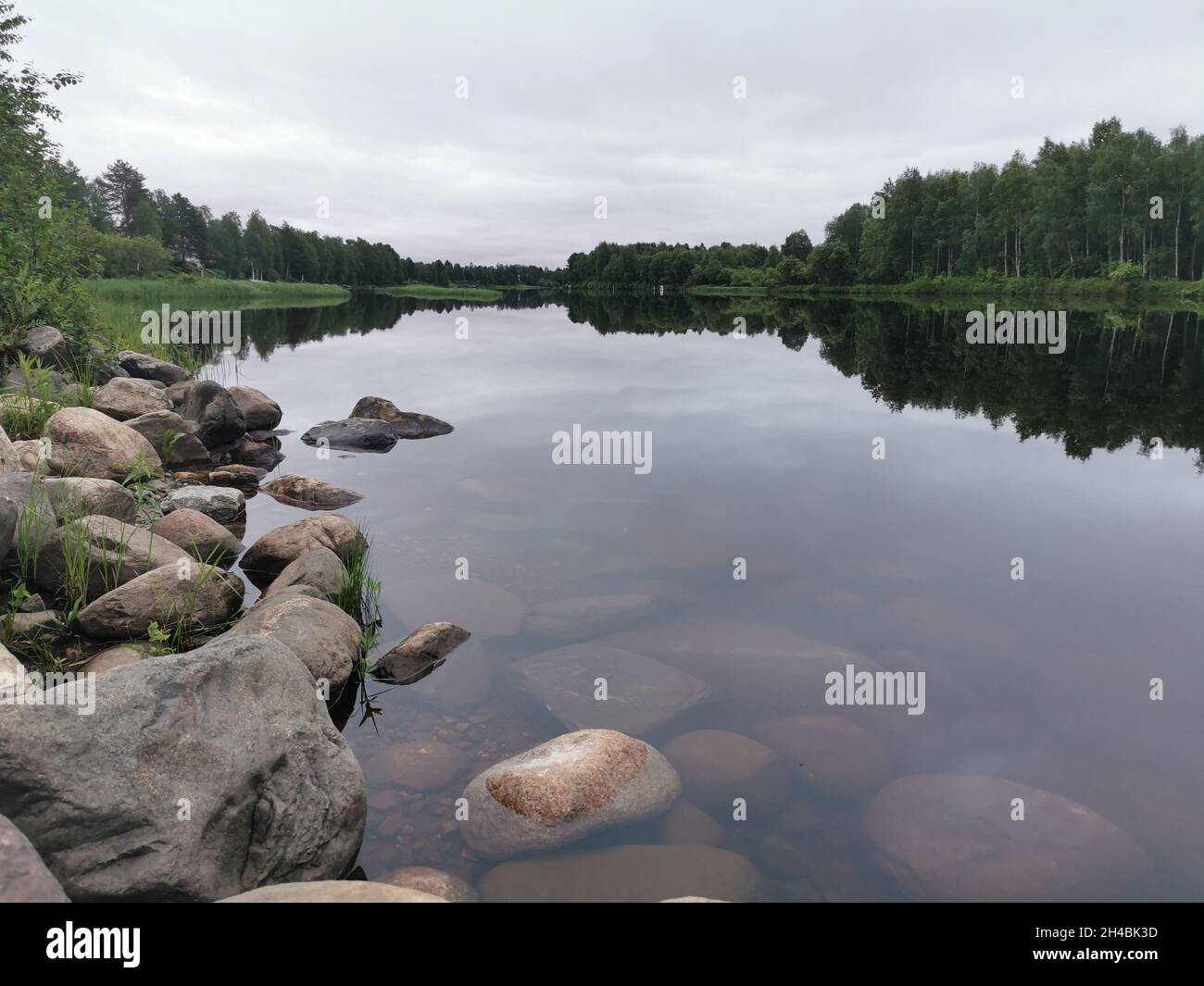 Steady water looking like glass and mirror. Water is the meaning of ...