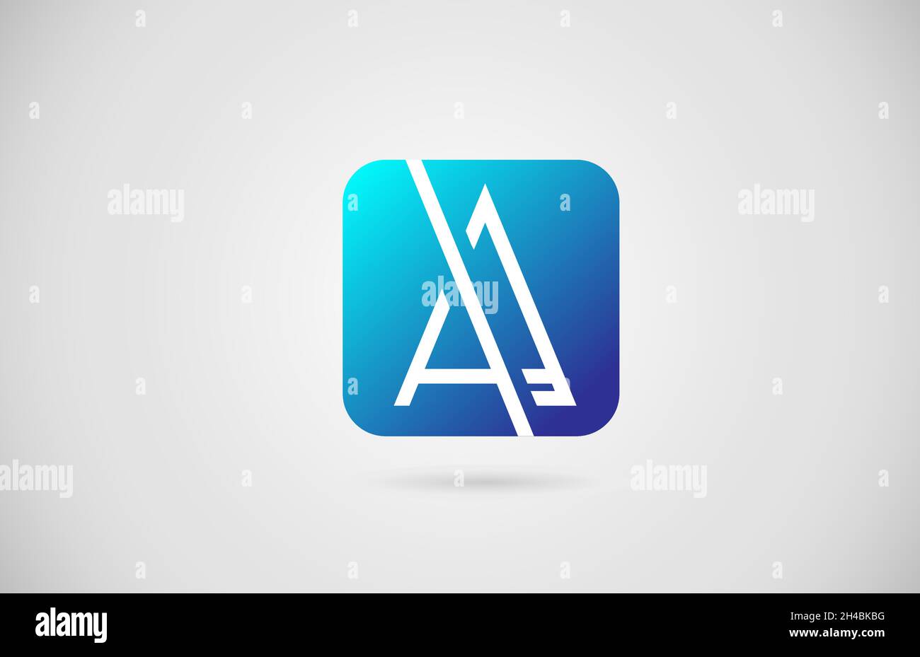 A alphabet letter logo icon. Creative design for business and company ...