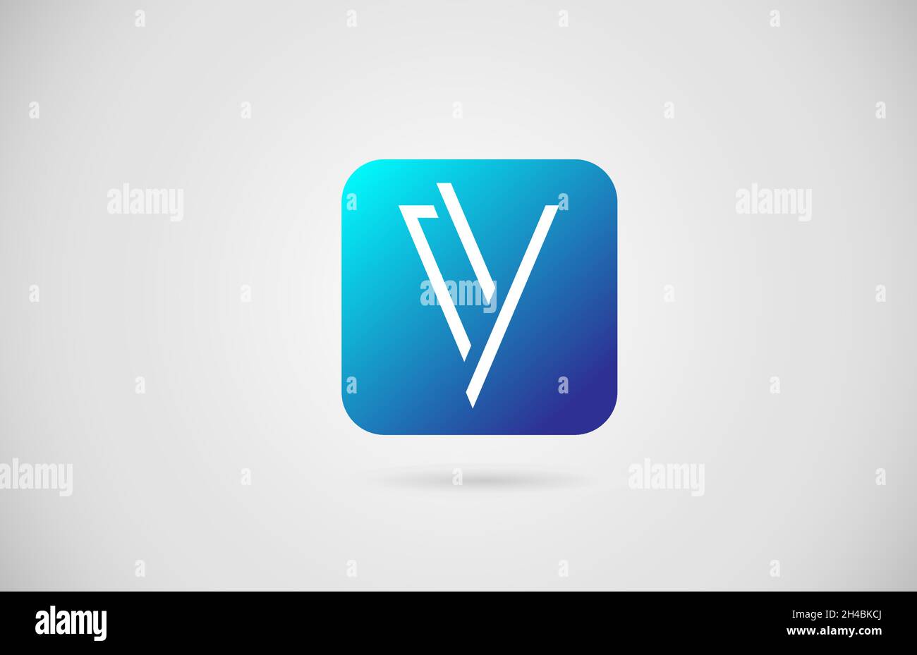 V pink love heart alphabet letter logo icon. Creative design for a ...