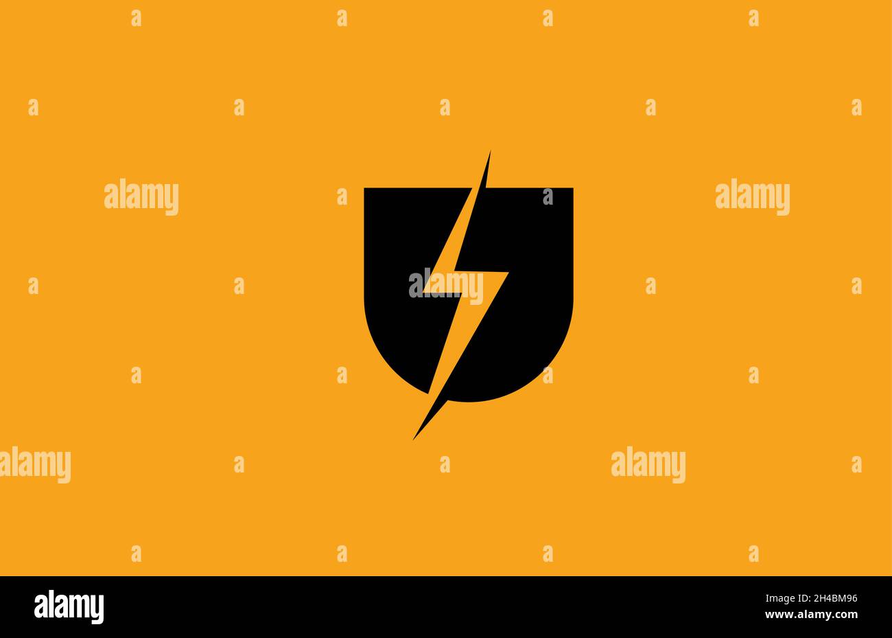 Power u logo Stock Vector Images - Alamy