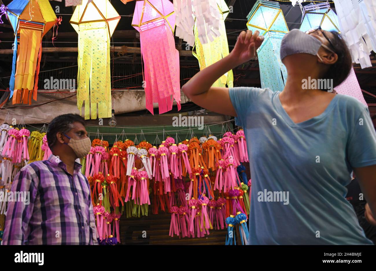 Diwali lanterns and india hi-res stock photography and images - Alamy