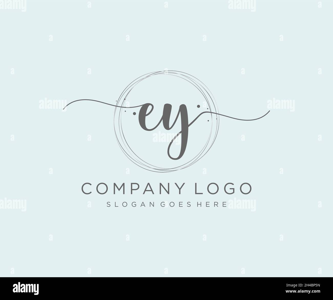 Ey initials logo hi-res stock photography and images - Alamy