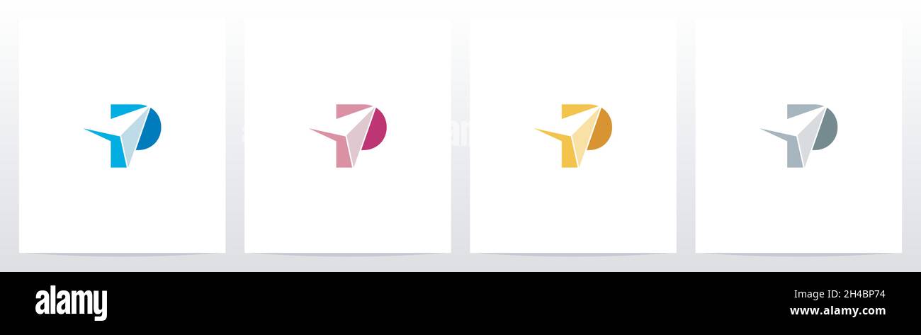 Point p logo hi-res stock photography and images - Alamy