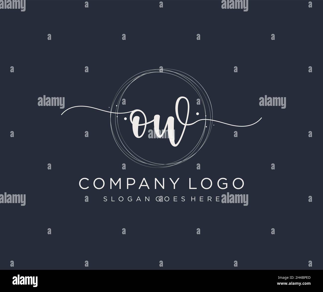 Ow template hi-res stock photography and images - Alamy