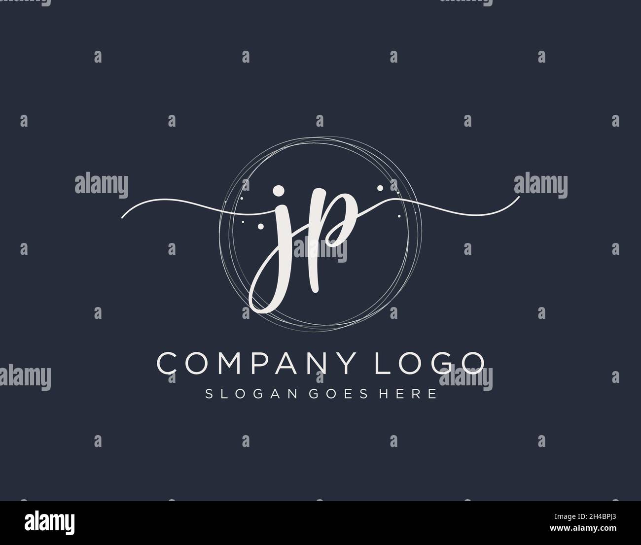 Jp Monogram High Resolution Stock Photography and Images - Alamy