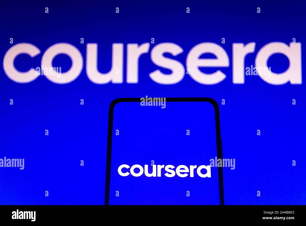 Coursera logo hi-res stock photography and images - Alamy