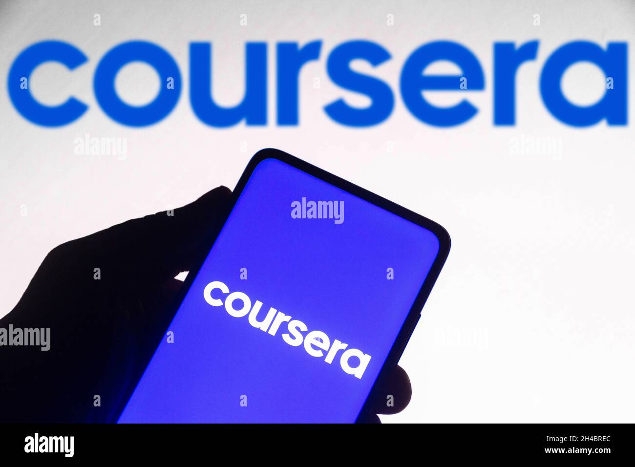 Coursera logo hi-res stock photography and images - Alamy