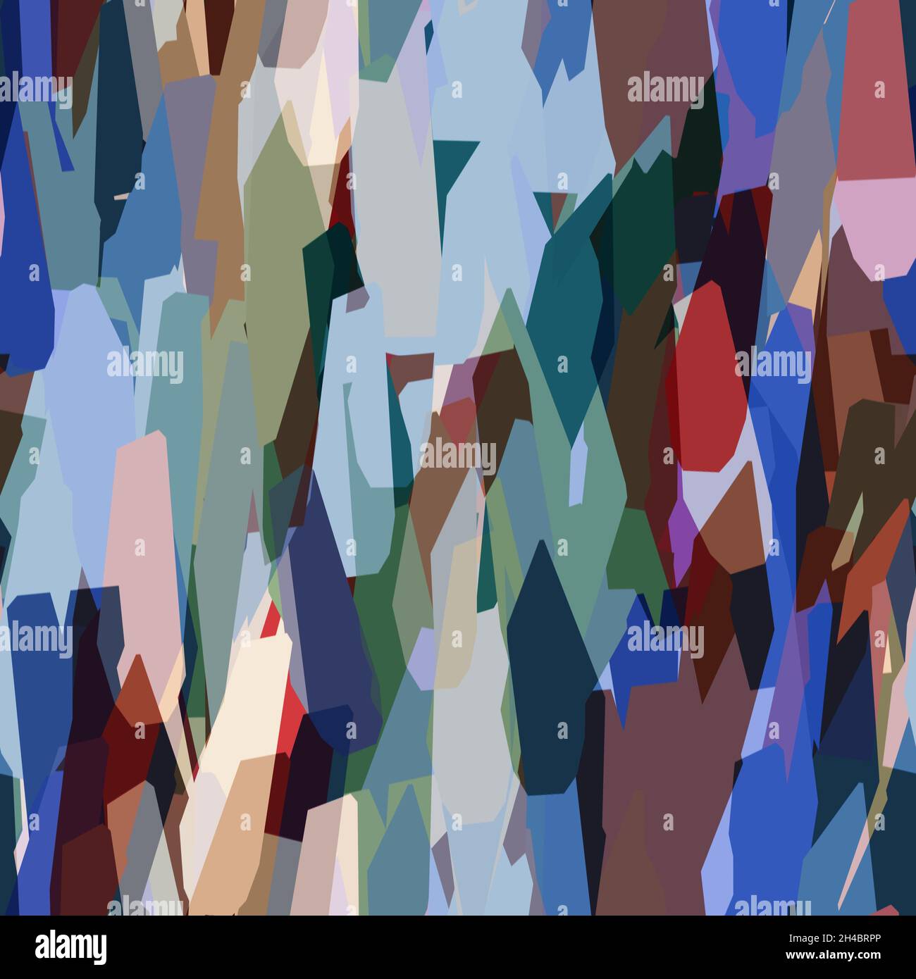 Seamless funky expressive and energetic paper cut out collage surface ...