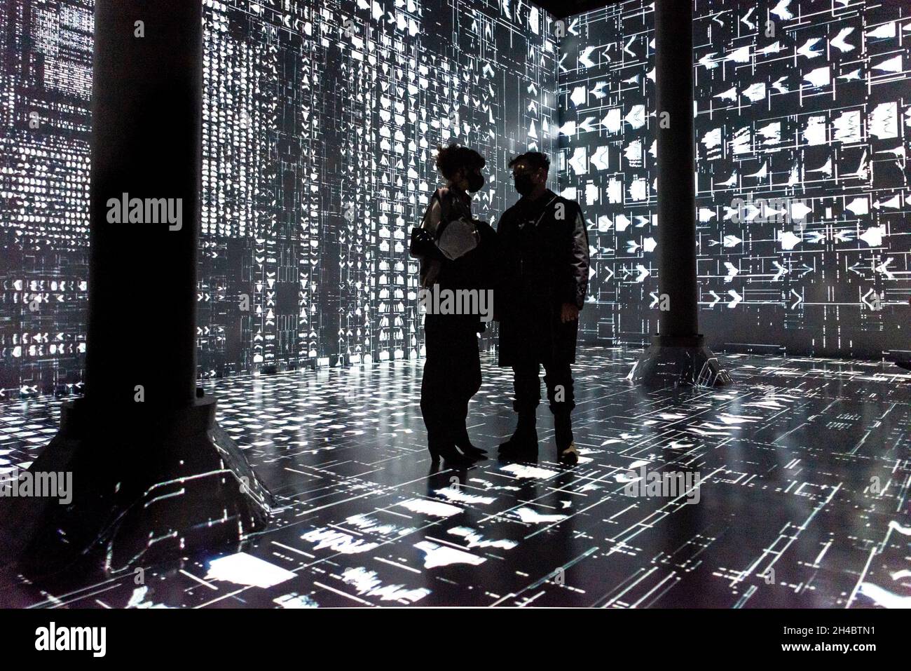 New York, USA. 01st Nov, 2021. ARTECHOUSE NYC introduced a ...