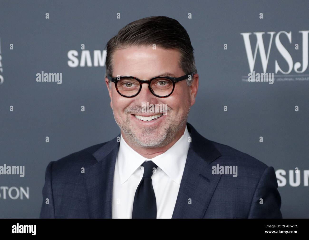 New York, United States. 01st Nov, 2021. Josh Stinchcomb arrives on the ...