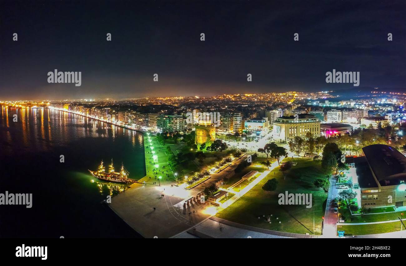 Thessaloniki drone view hi-res stock photography and images - Alamy