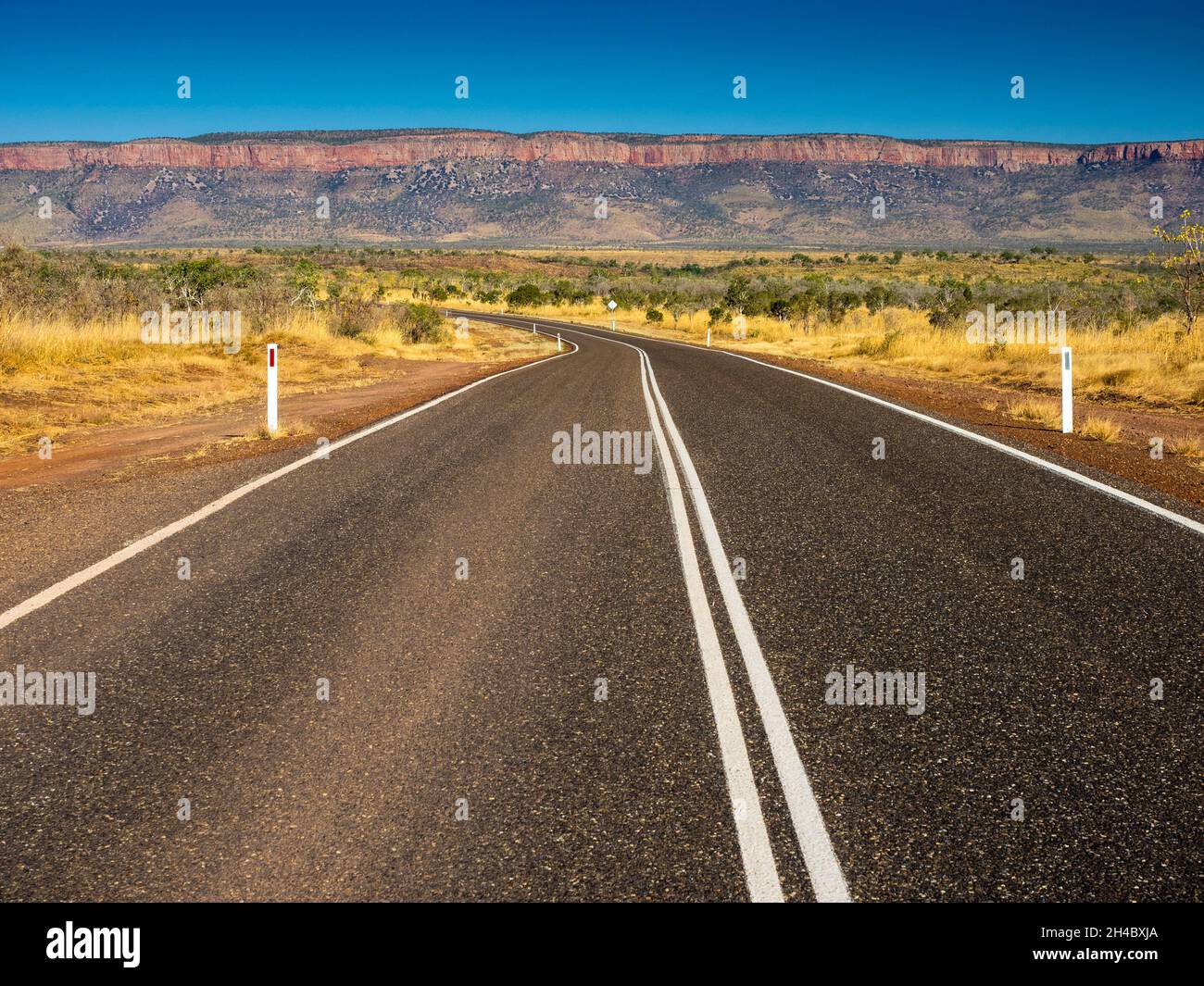 Eastern sealed section of the legendary Gibb River Road by the Cockburn ...