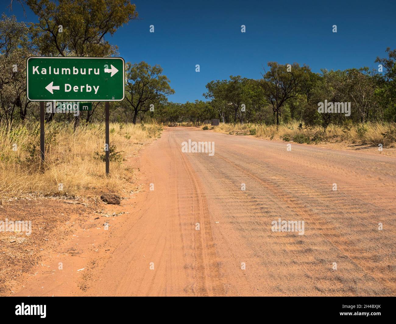 Kalumburu Road junction with the Gibb River Road, East Kimberley ...