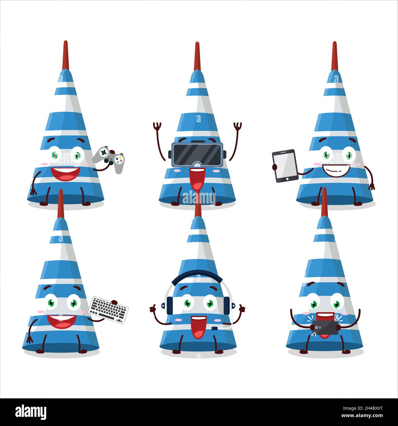 Long bugle Stock Vector Images - Alamy