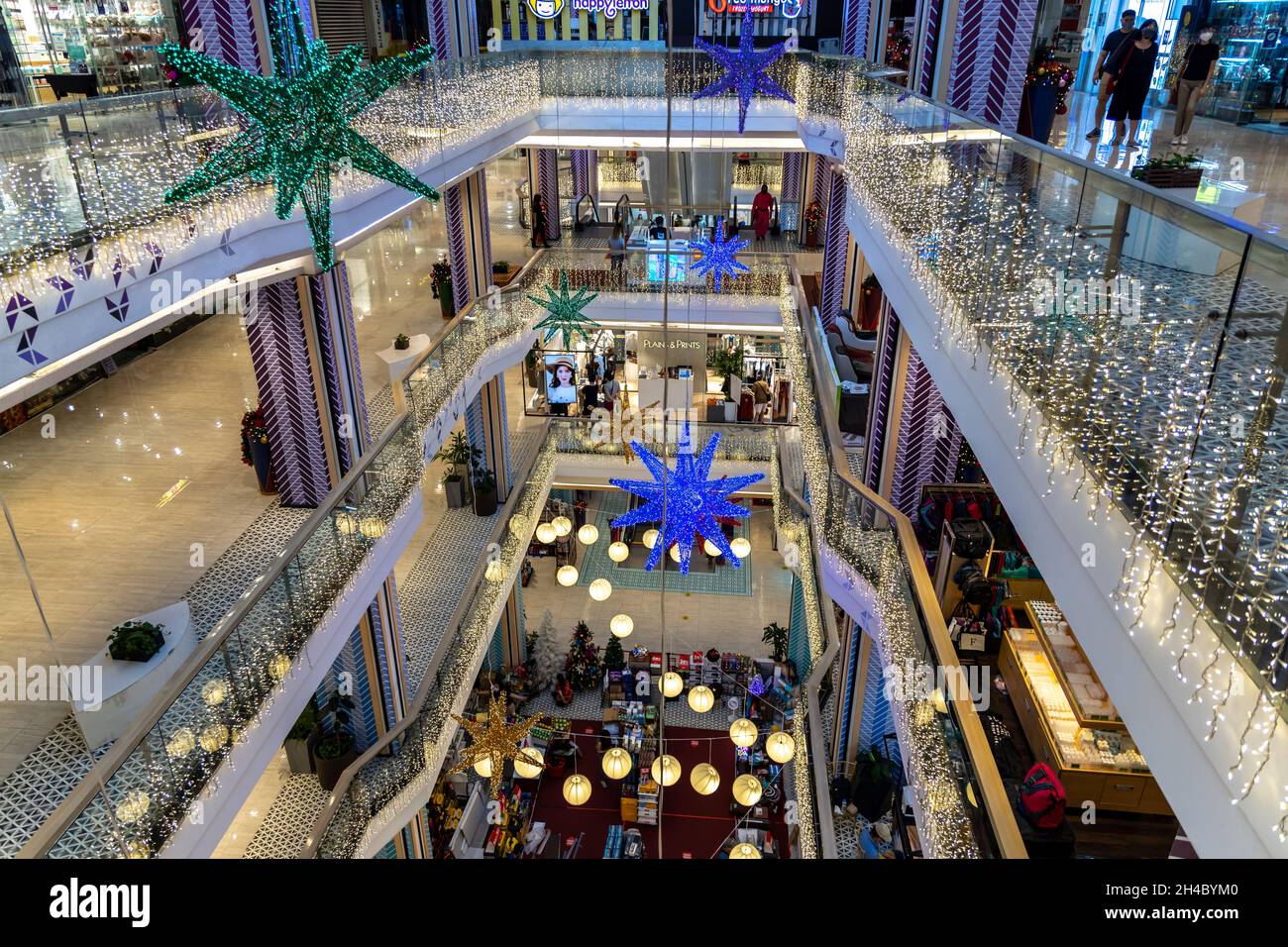 Oct 10, 2021 christmas decorations in Eastwood Shopping mall , Metro ...