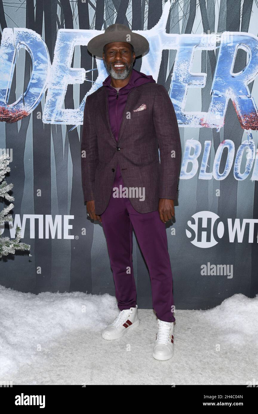 Curtiss Cook attends the world premiere of "Dexter: New Blood" Series ...