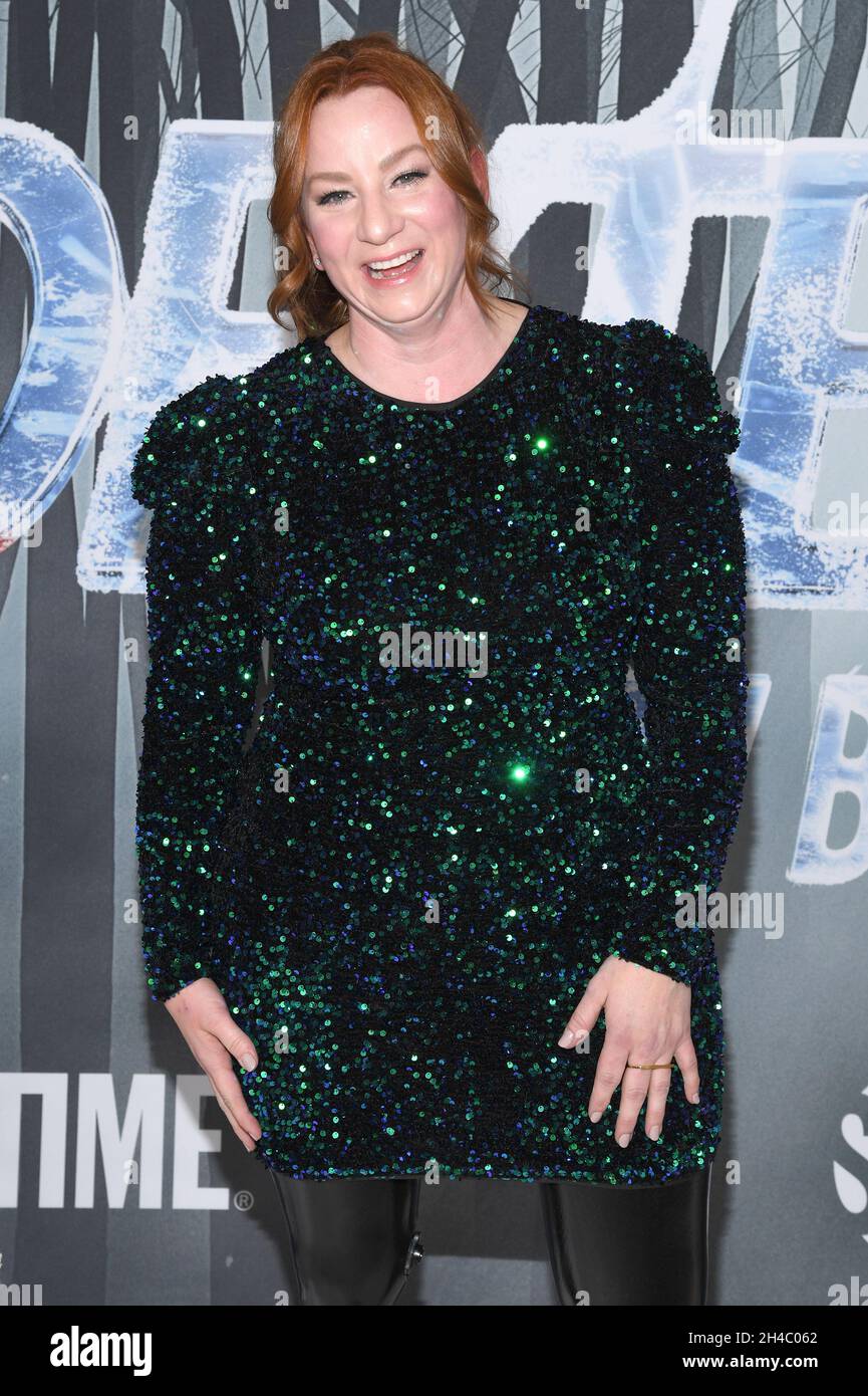 New York, USA. 01st Nov, 2021. Katy Sullivan attends the world premiere ...