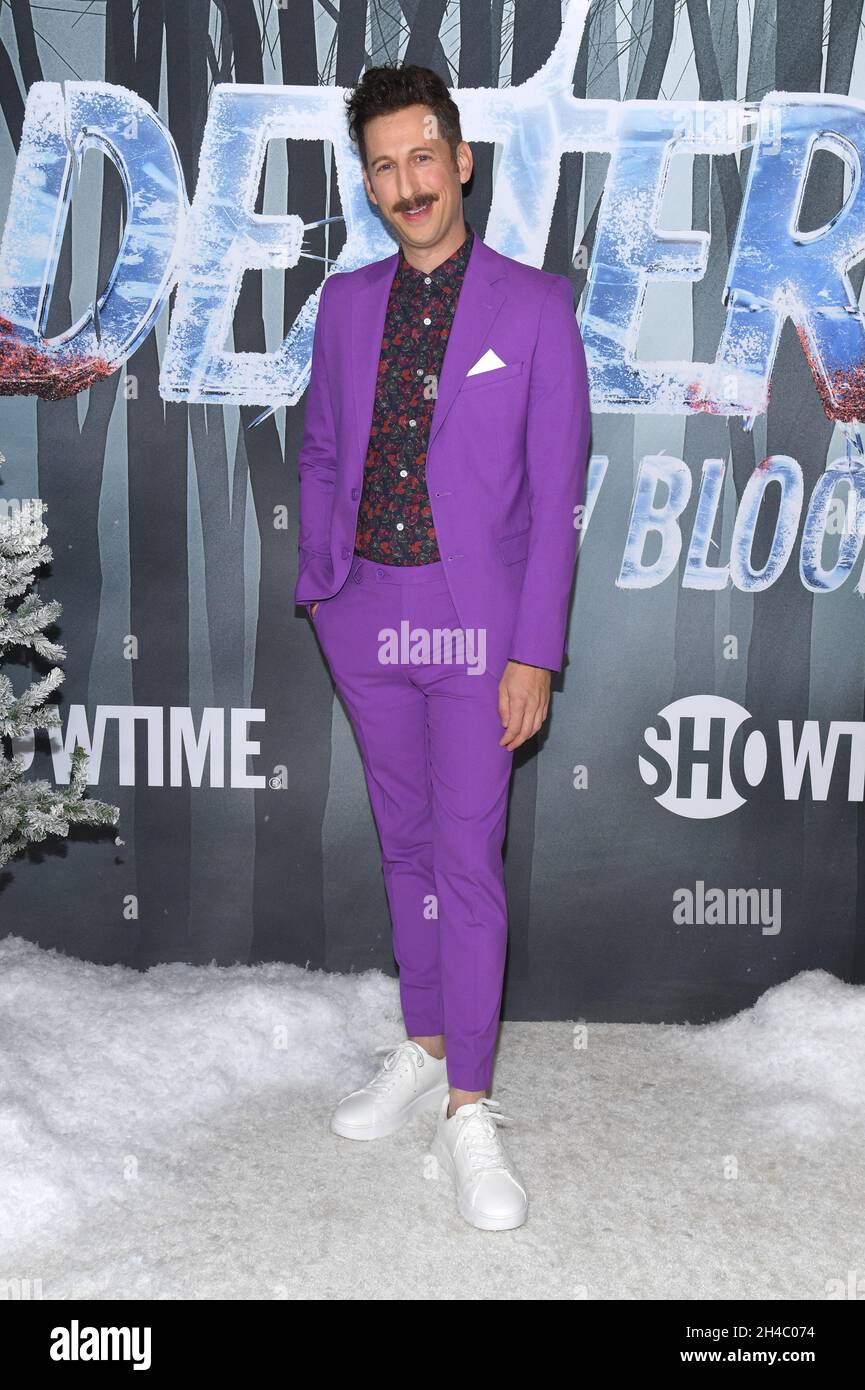 New York, USA. 01st Nov, 2021. David Magidoff attends the world ...