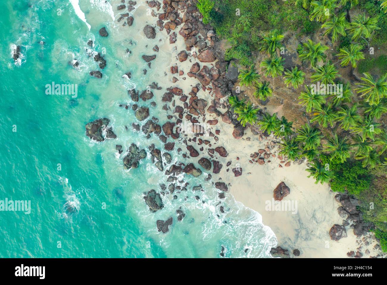 Cabo De Rama Beach Goa Stock Photo - Alamy