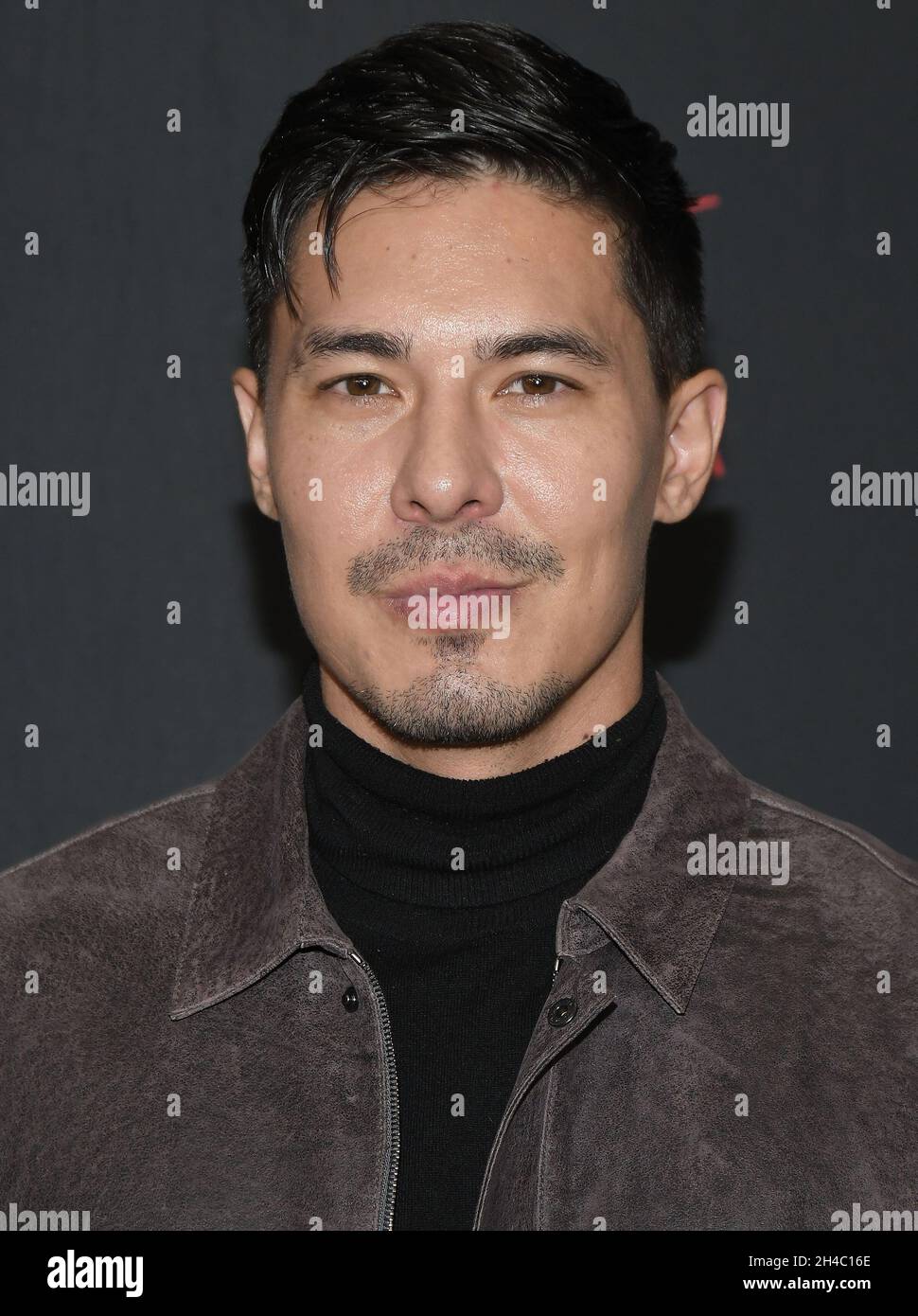 Lewis Tan arrives at the 2021 Asian World Film Festival - Opening Night ...