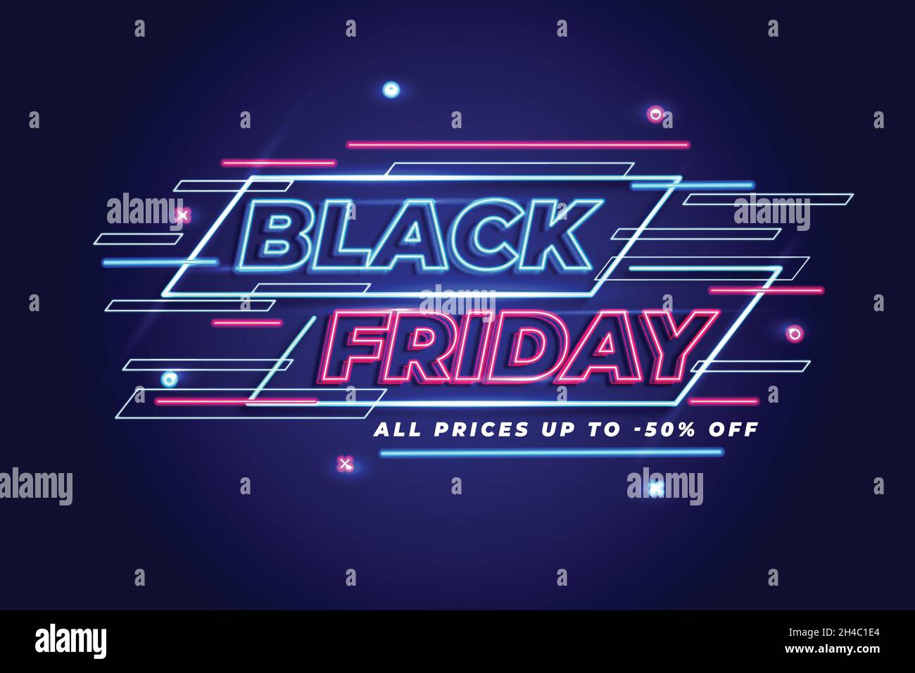 Neon black Stock Vector Images - Alamy