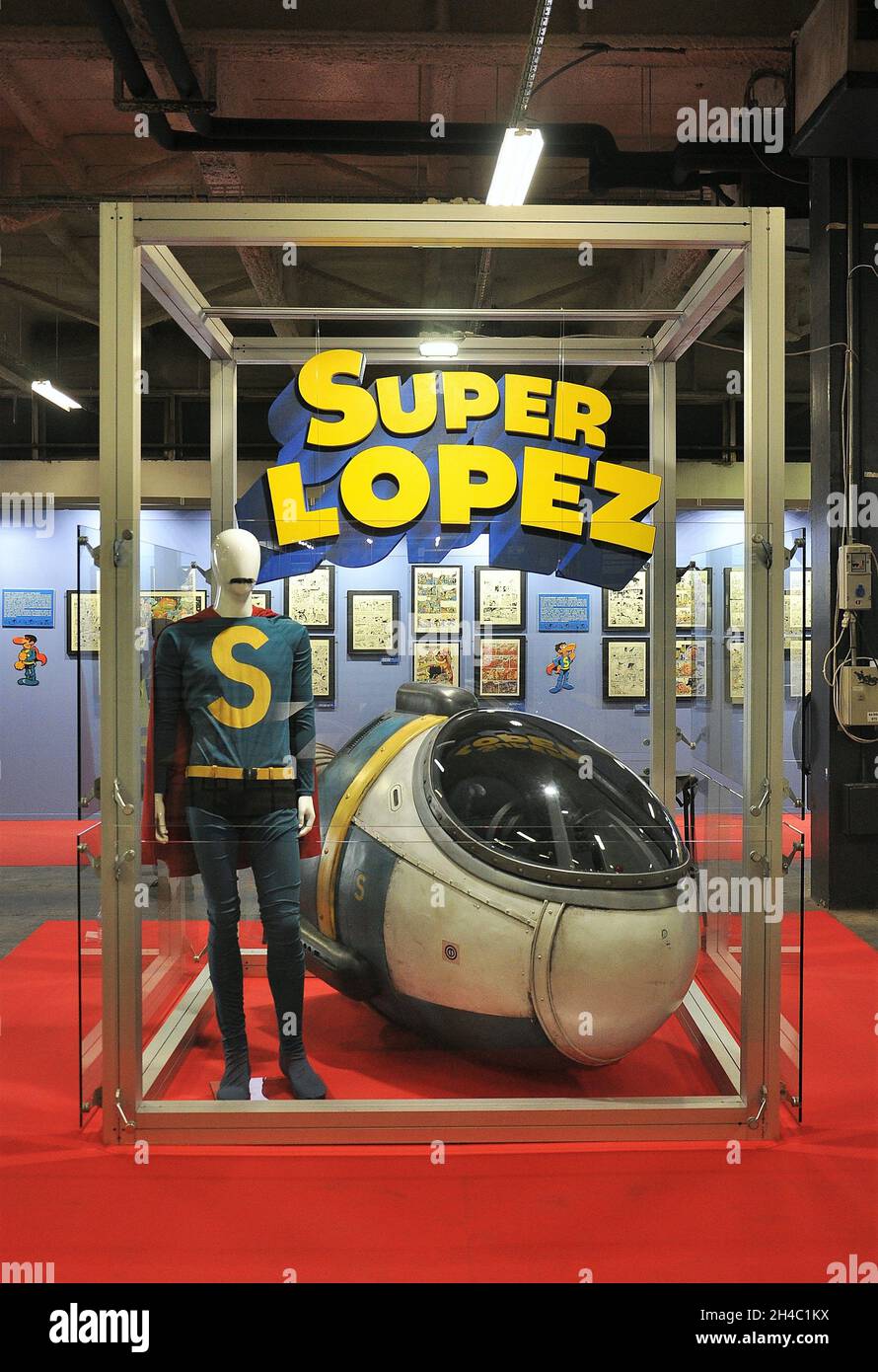 International comic fair of Barcelona-2018 in the palaces of Fira ...