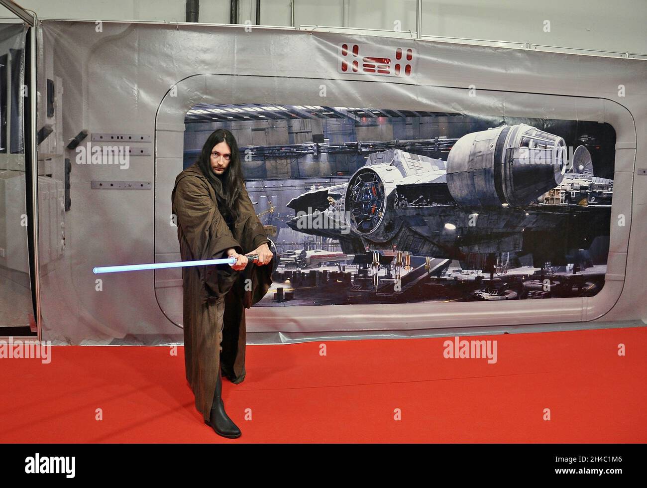 International comic fair of Barcelona-2018 in the palaces of Fira ...