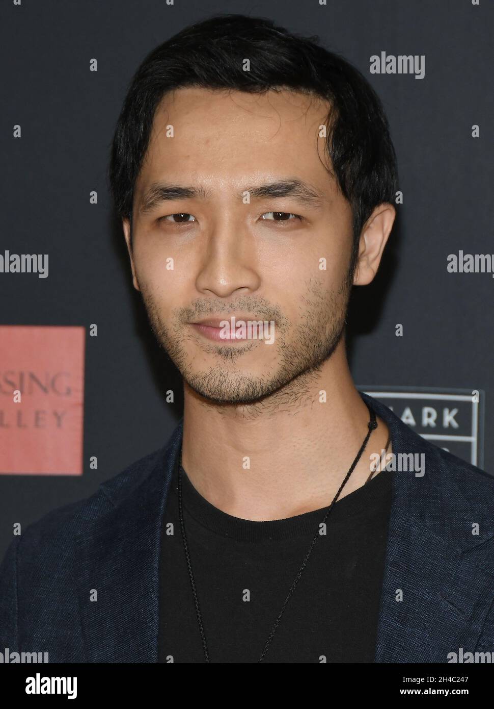 Yoson An arrives at the 2021 Asian World Film Festival - Opening Night ...