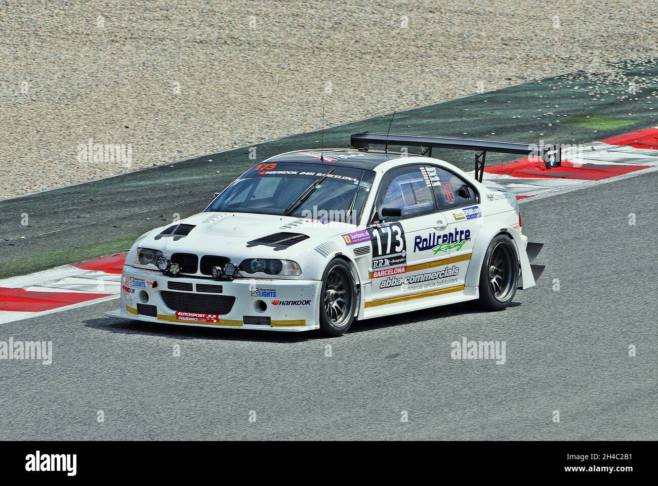 BMW M3-Team Red Ant Racing in 24 hours of Barcelona de motosport-2017 ...