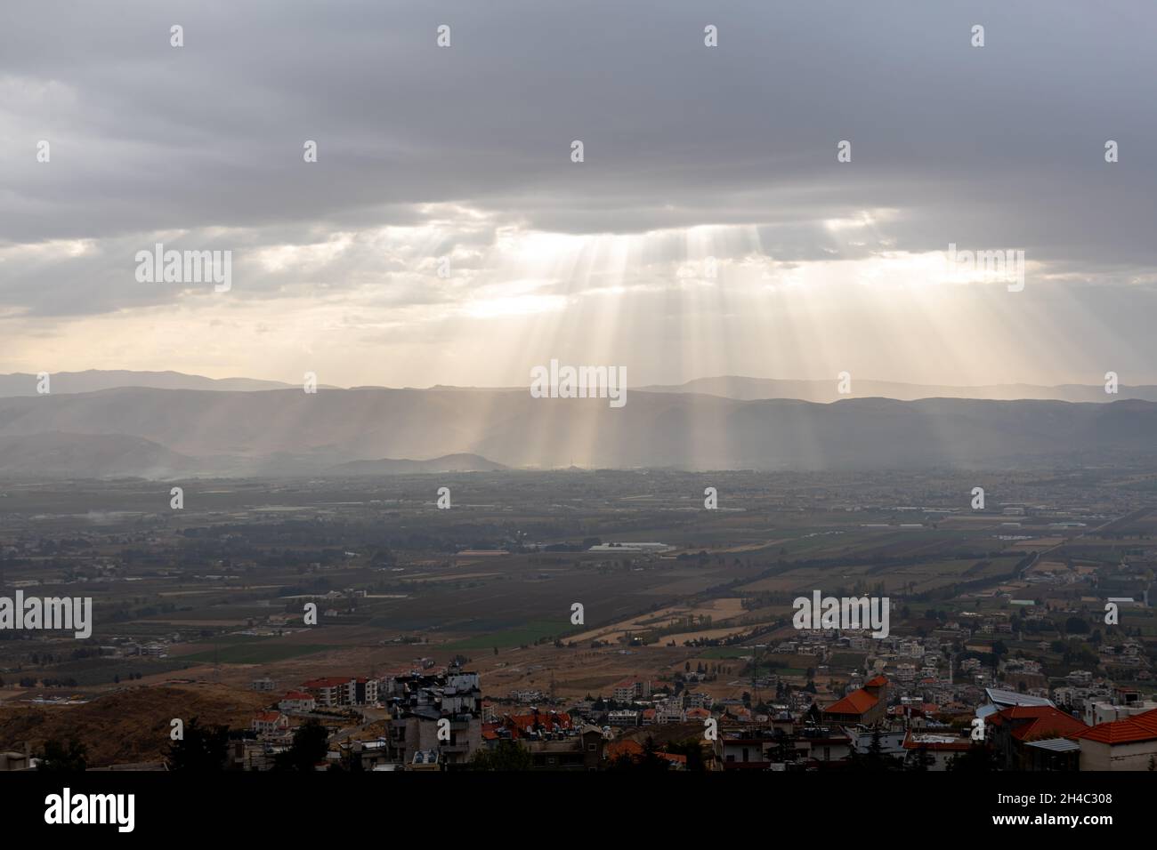 Bekaa valley fields lebanon hi-res stock photography and images - Alamy